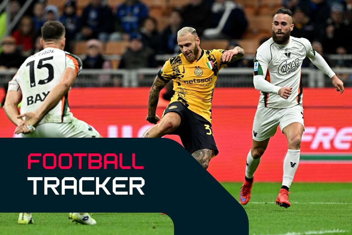 Football Tracker: Martinez goal helps inter beat Venezia, Marseille ...