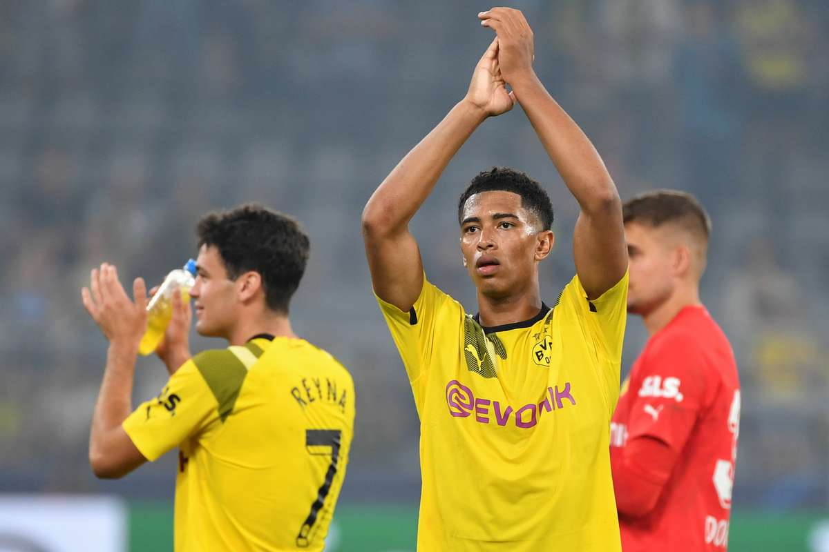 Bellingham goal helps Dortmund seal home Champions League win ...