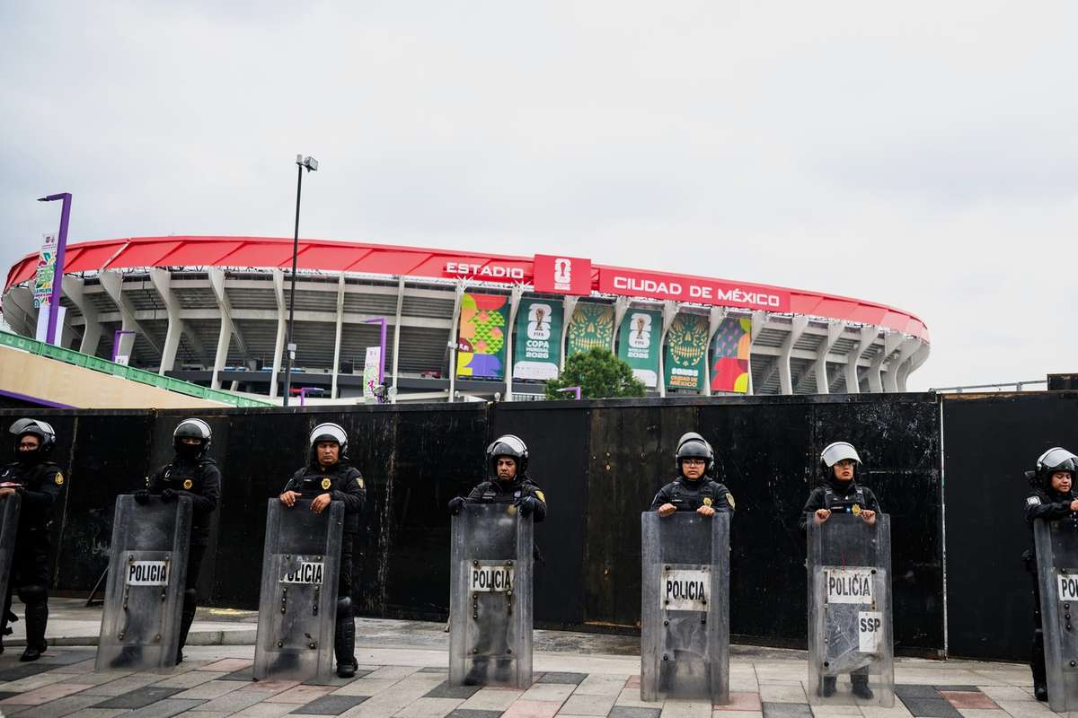 Protesters block road to Mexican World Cup ground ahead of opening game ...