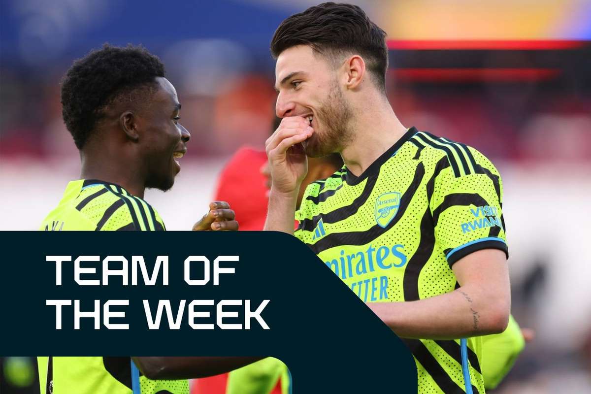 Team of the Week: Donyell Malen and Arsenal's midfielders make their ...