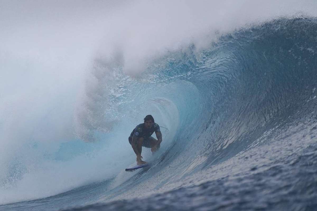 JO-2024: le surf reste à Teahupo'o mais avec une tour des juges allégée ...