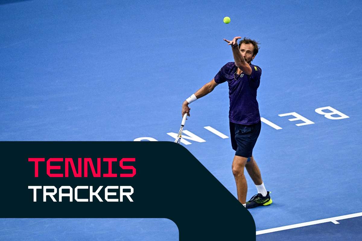 Tennis Tracker: Medvedev through in Shanghai after Zverev dumped out by Rinderknech | Flashscore.com