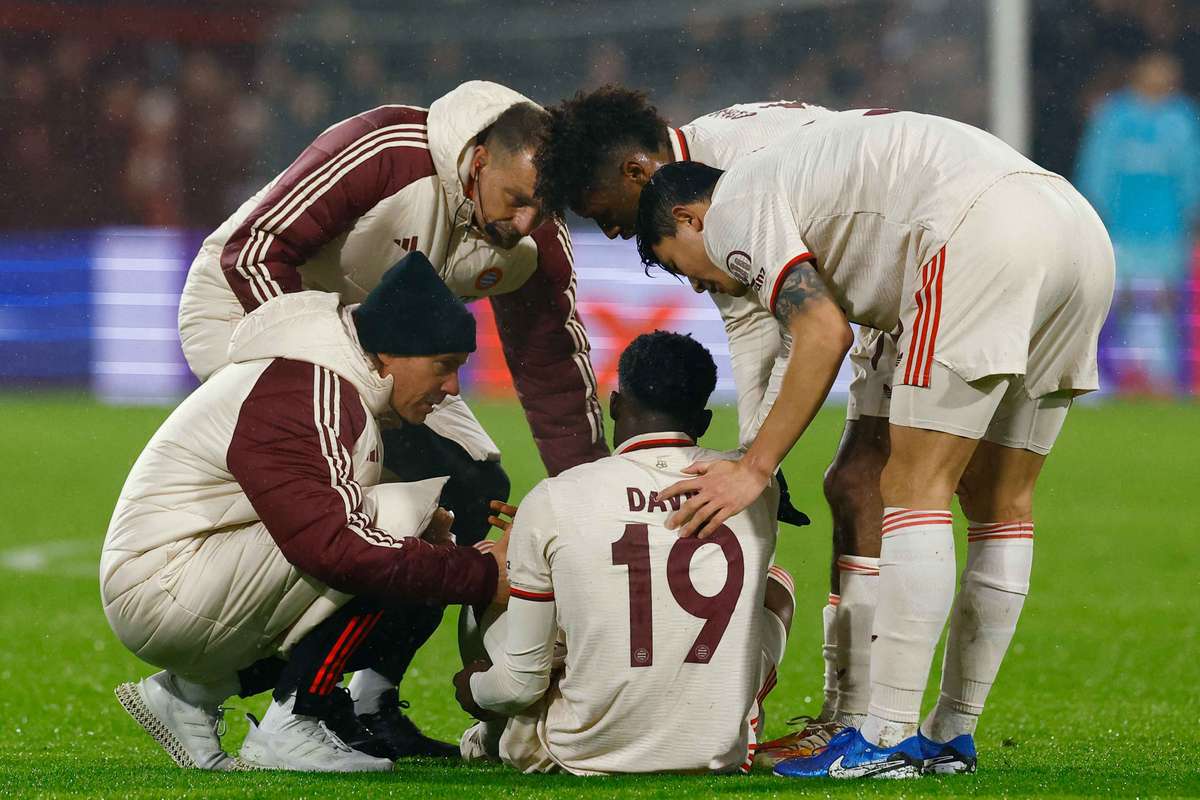 Hamstring injury rules out Bayern's Alphonso Davies for Freiburg trip ...