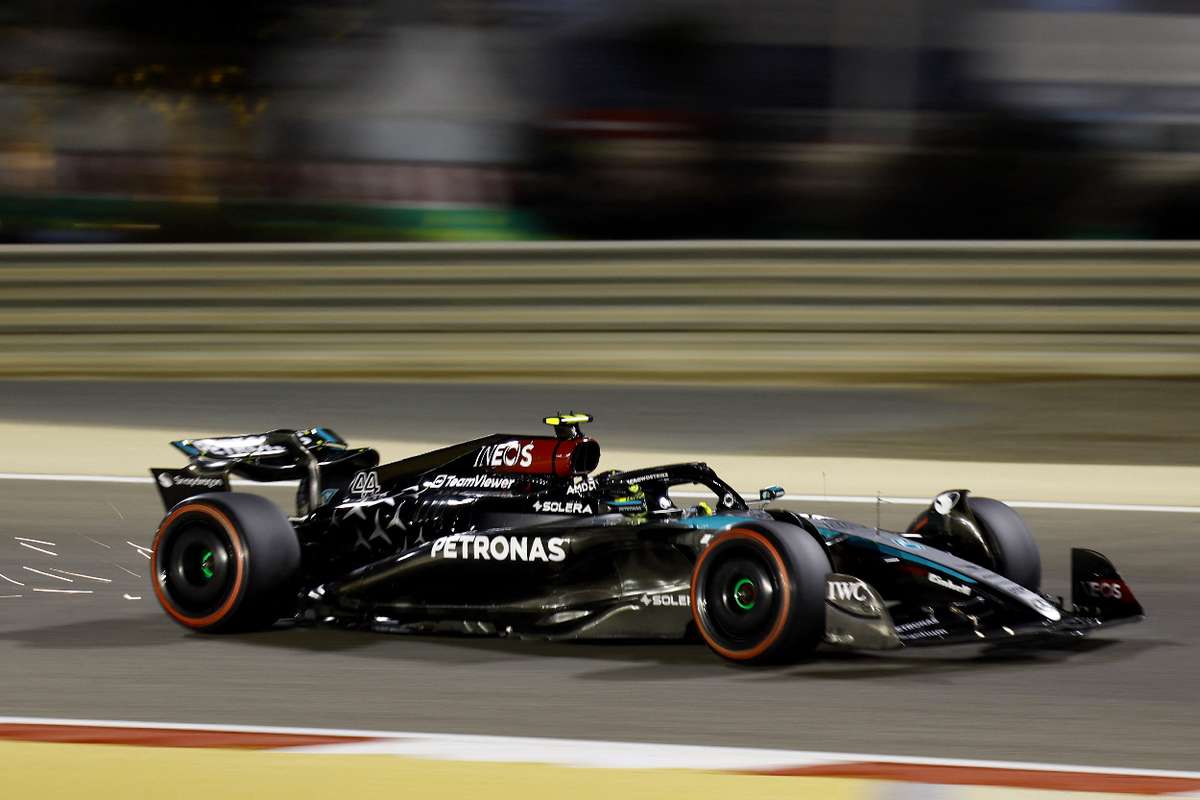 Lewis Hamilton leads Mercedes one-two in Bahrain practice while Max ...