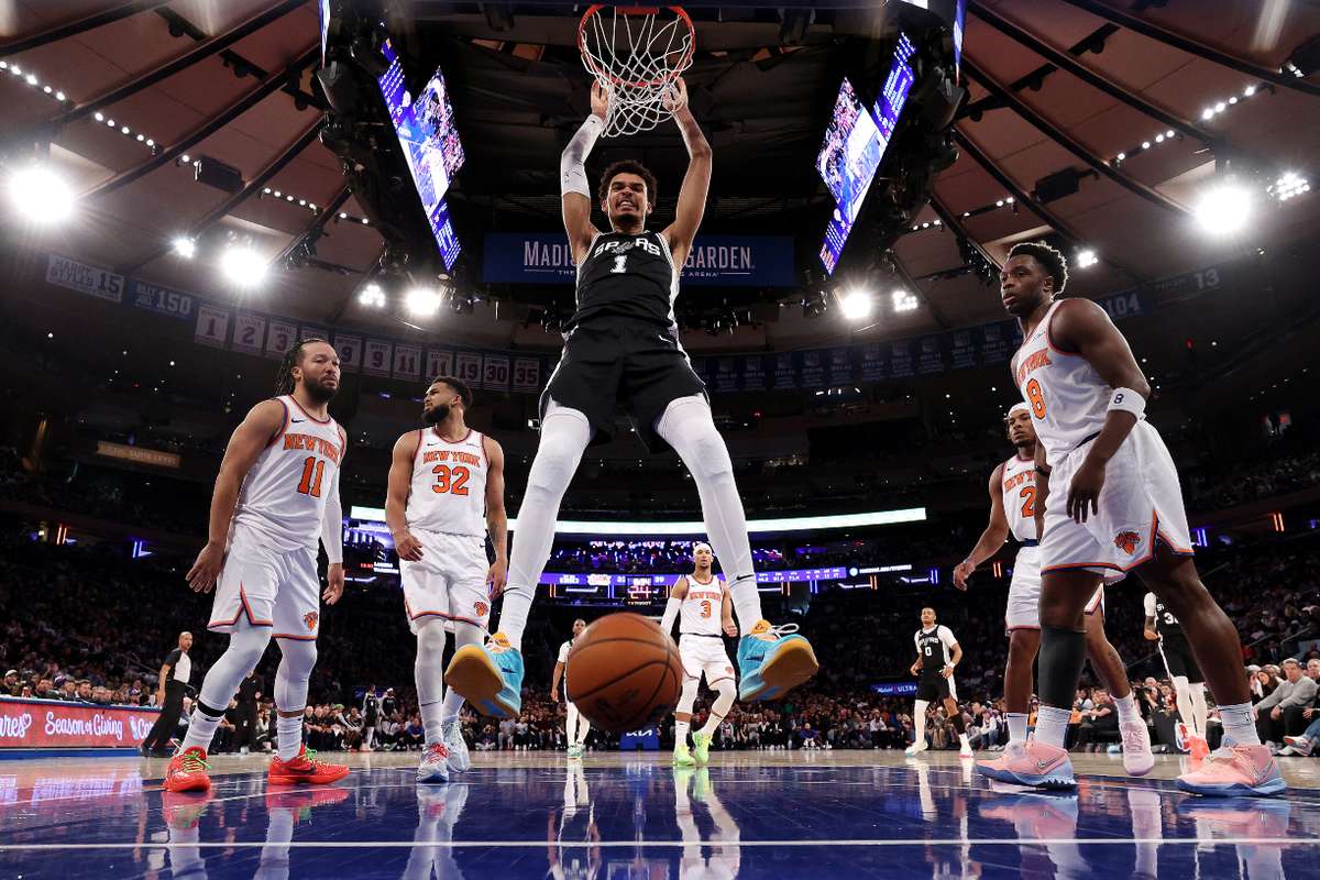 NBA: Towns aguanta el envite de Wembi y los Knicks derrotan a los Spurs ...