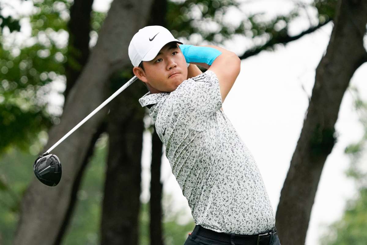 Tom Kim has no regrets after crawling through the mud at PGA ...