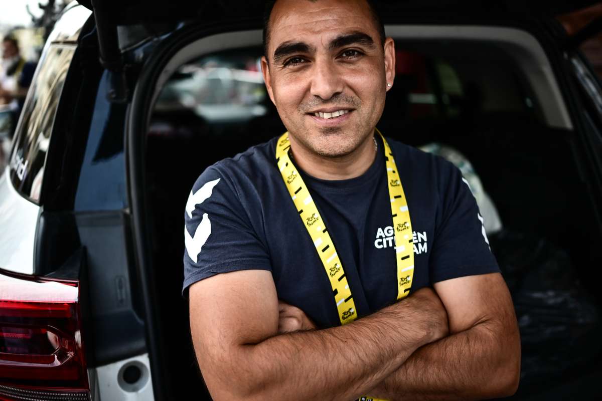 Víctor Rojas, un chileno que disfruta de su primer Tour como ...