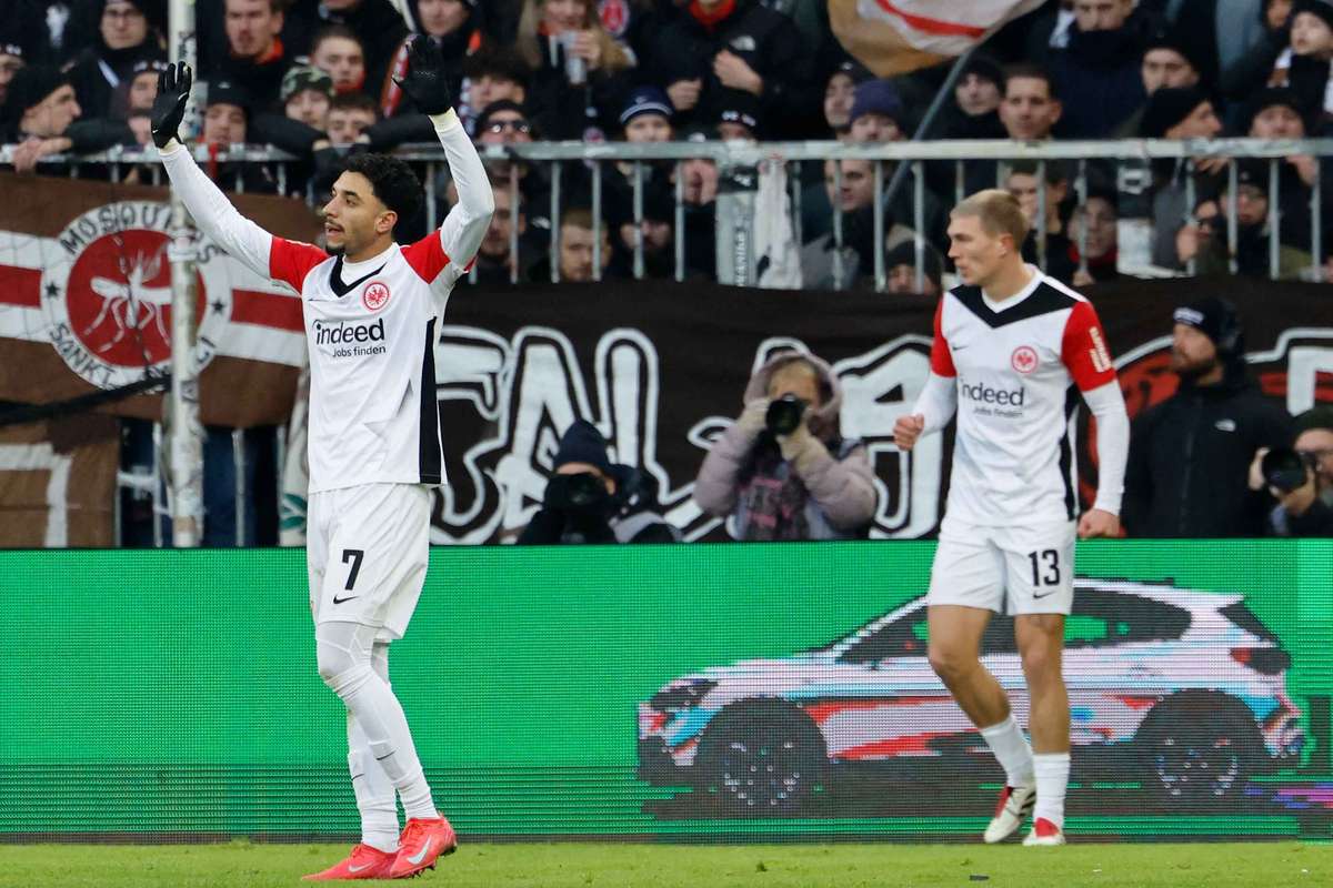 Bundesliga: Omar Marmoush nets classy winner as Frankfurt battle to ...
