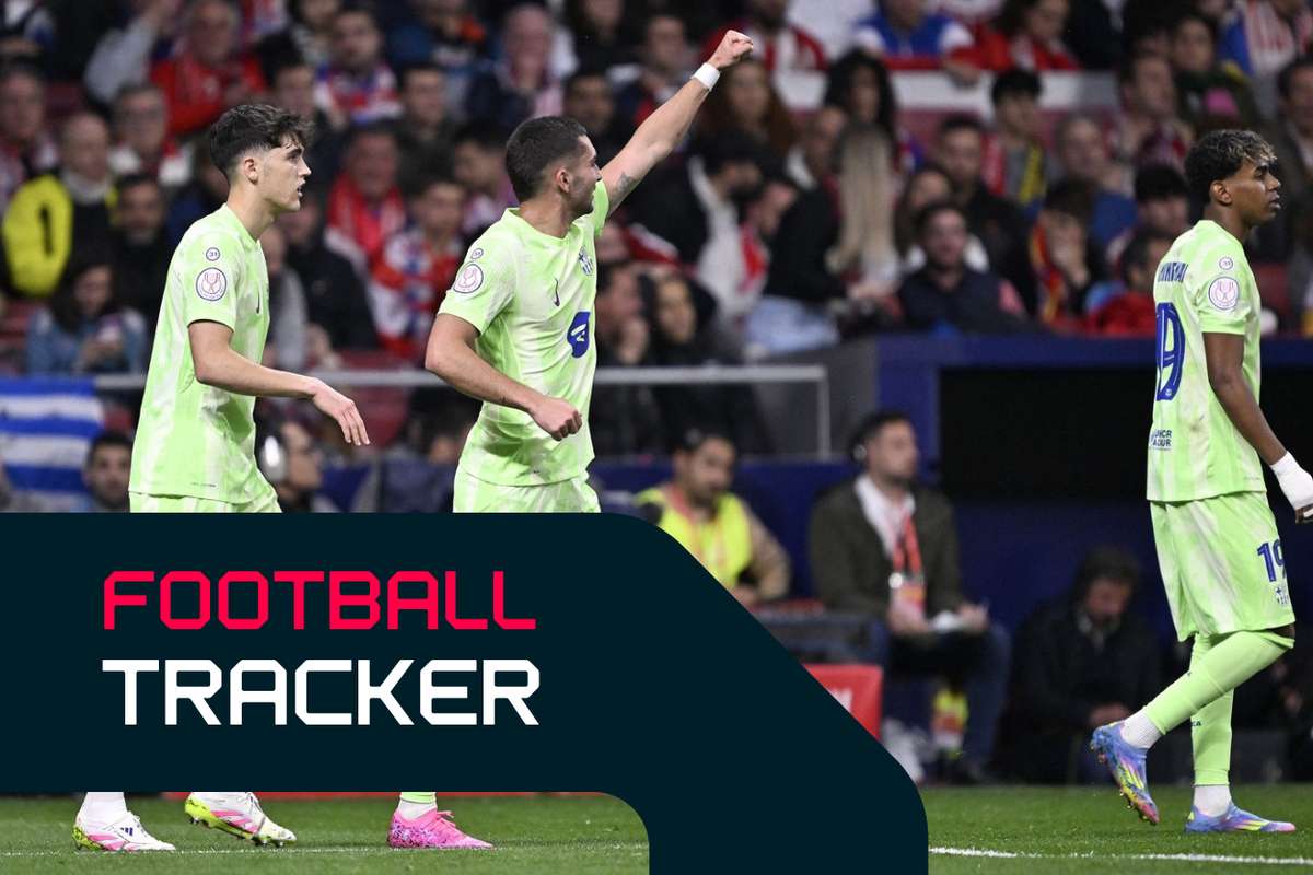 Football Tracker: Barcelona beat Atletico to set up El Clasico final ...