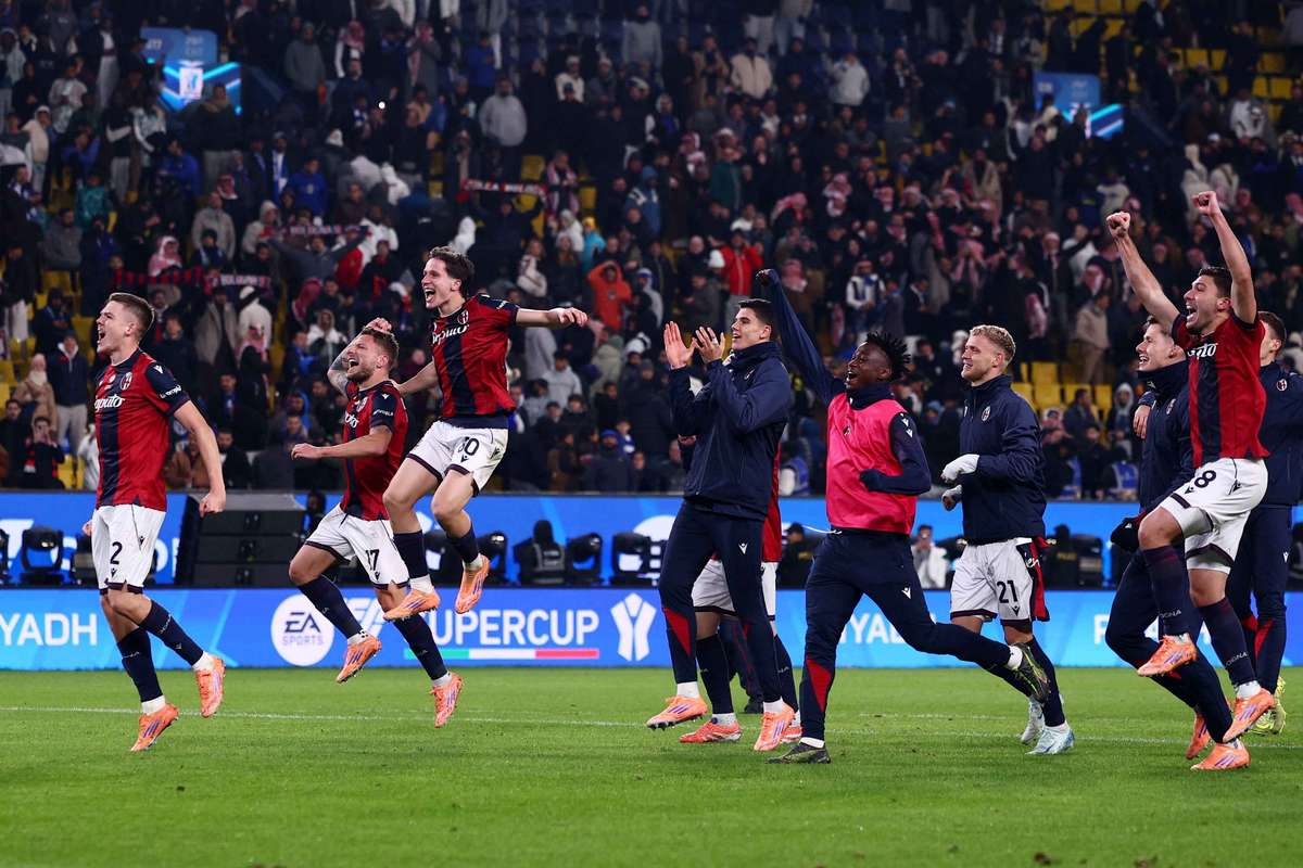 Bologna down Inter Milan on penalties to set up Italian Super Cup final ...