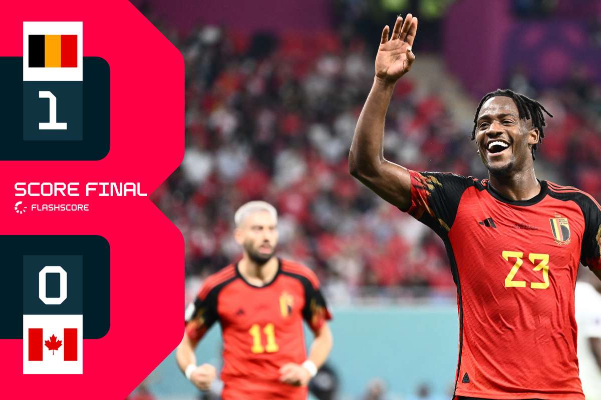 Belgique - Canada : suivez le match en direct | Flashscore.fr