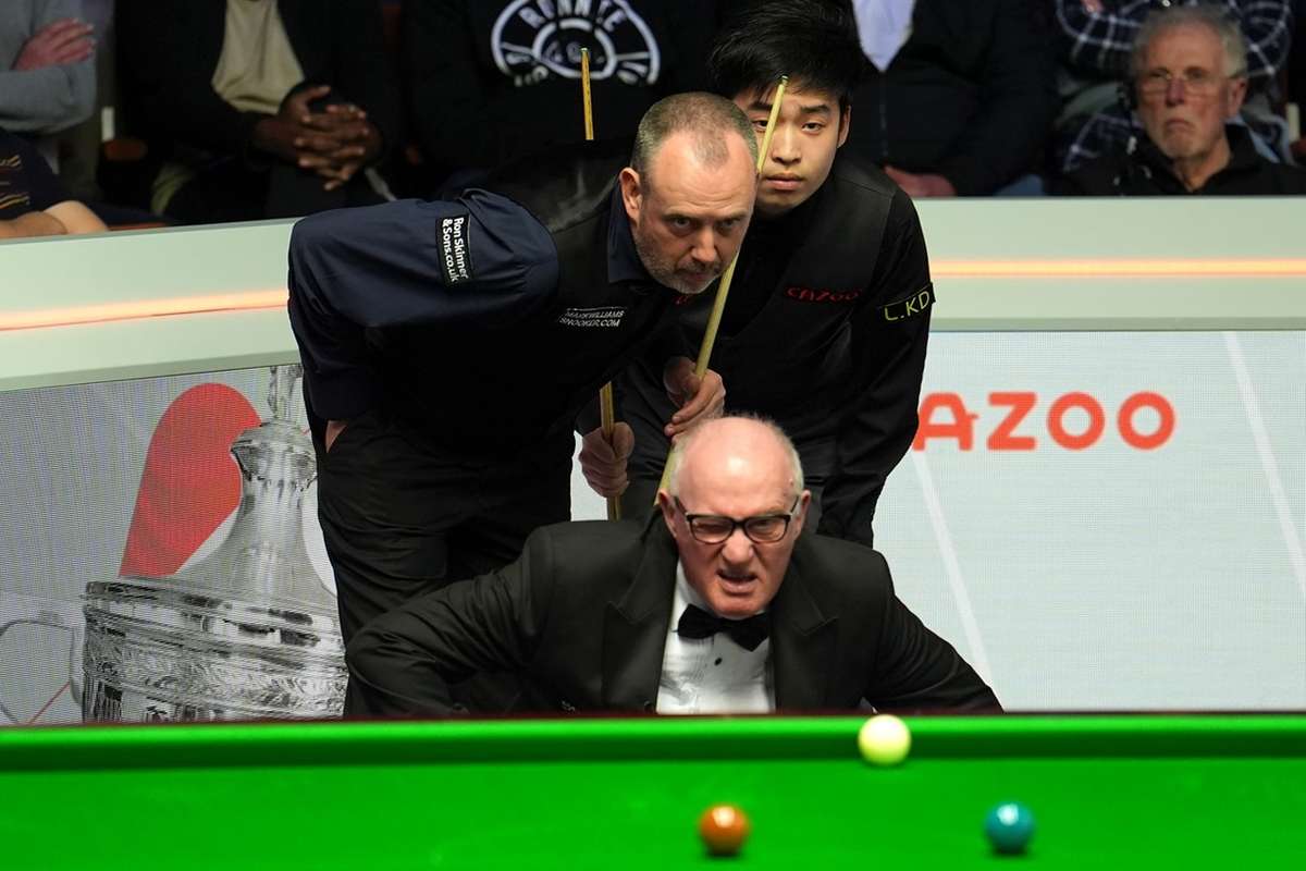 Snooker-WM 2024: Dreifacher Champion Mark Williams früh ausgeschieden ...
