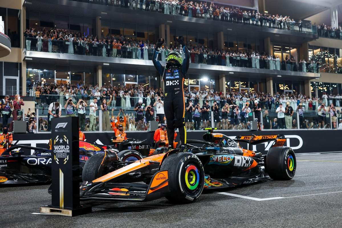 Max Verstappen wins Abu Dhabi Grand Prix but Lando Norris takes third ...