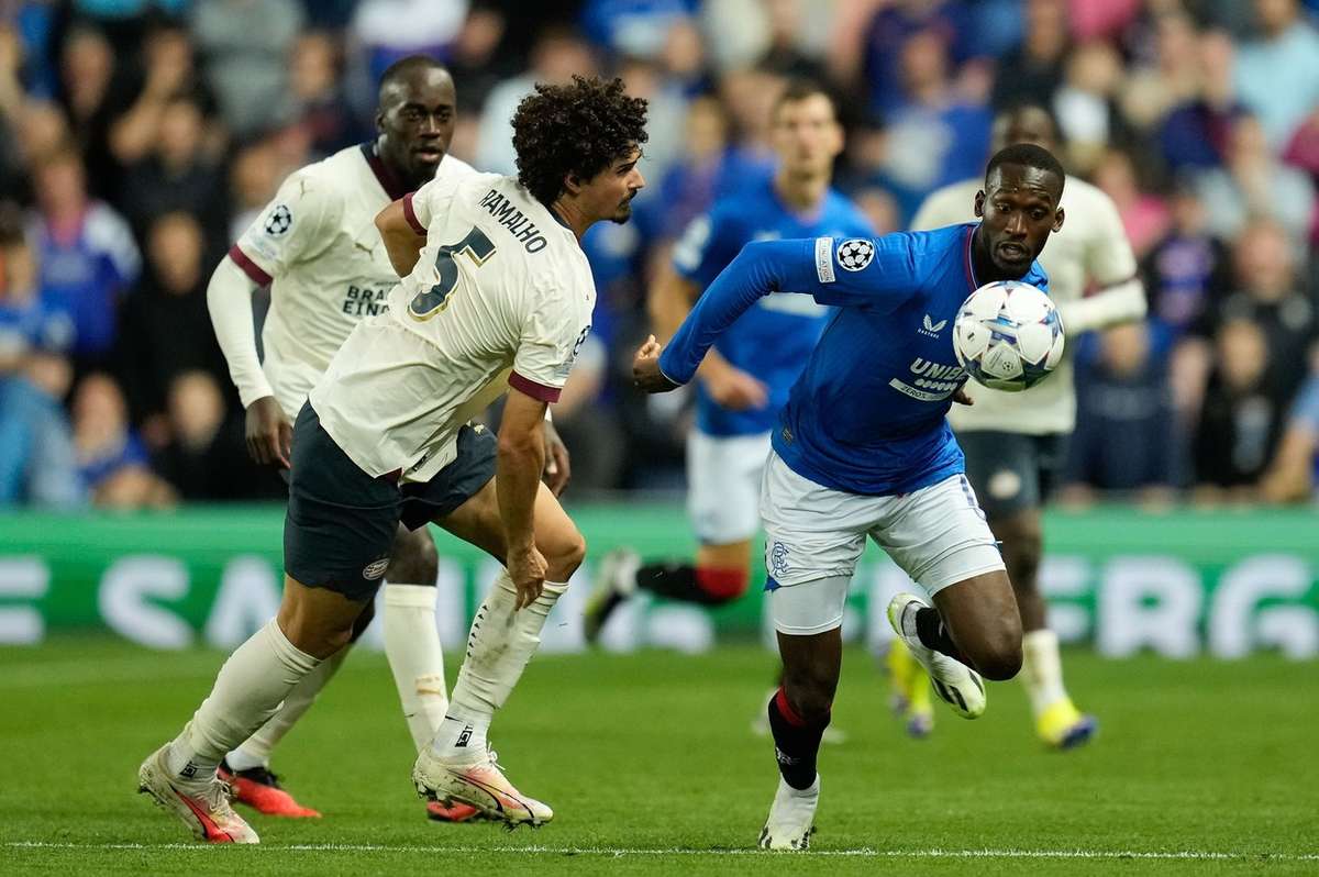 Rangers left with work to do against PSV to reach Champions League ...