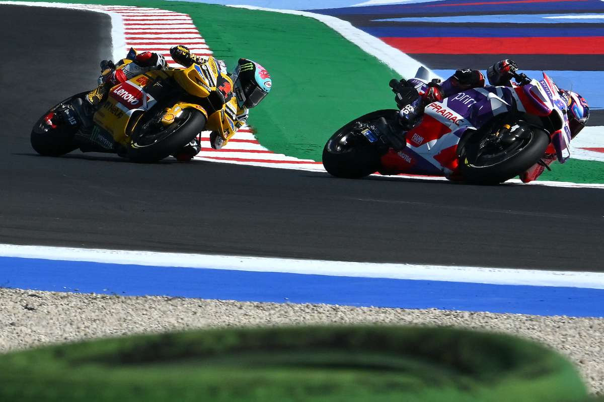 Bagnaia y Jorge Martín mantienen el suspense por el Mundial de MotoGP ...