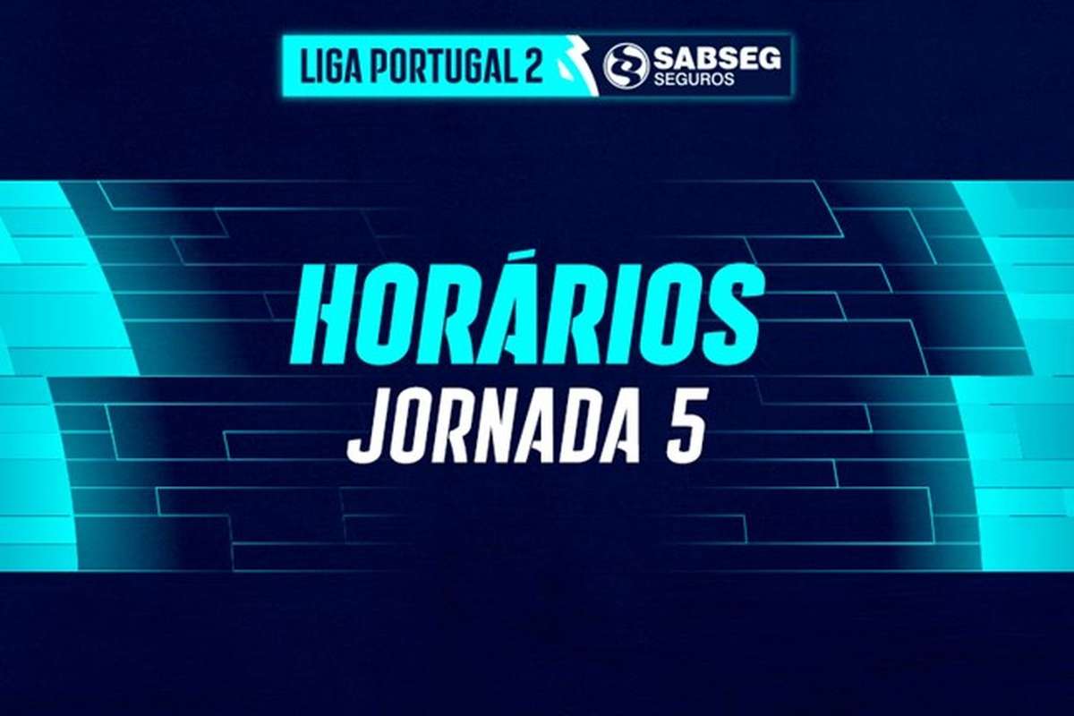 Liga Portugal divulga horários da 5.ª jornada da Liga 2 | Flashscore.pt