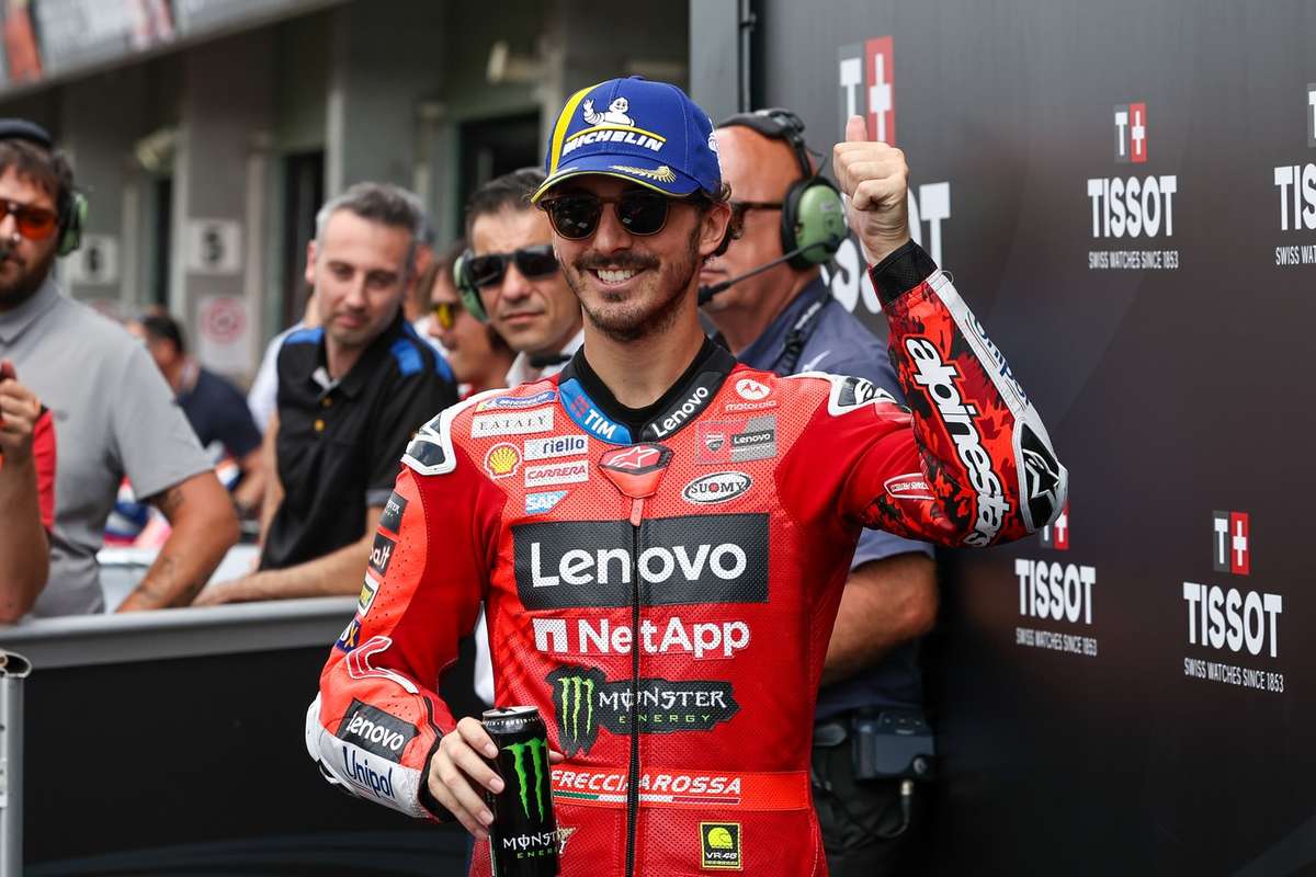 Francesco Bagnaia clinches first pole of season at Czech MotoGP ...