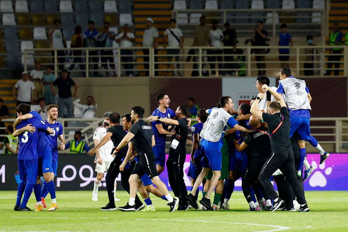 Uzbekistan celebrate historic success after sealing spot at World Cup ...