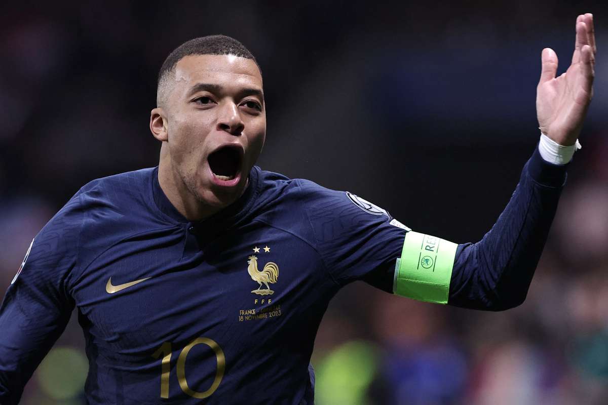 Mbappe scores 300th career goal but focuses on France's record win ...