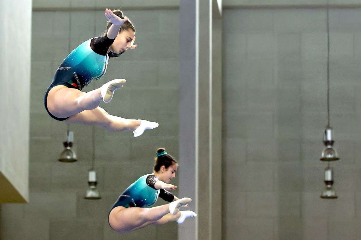 Campeãs europeias de duplo minitrampolim vincam “desempenho ...