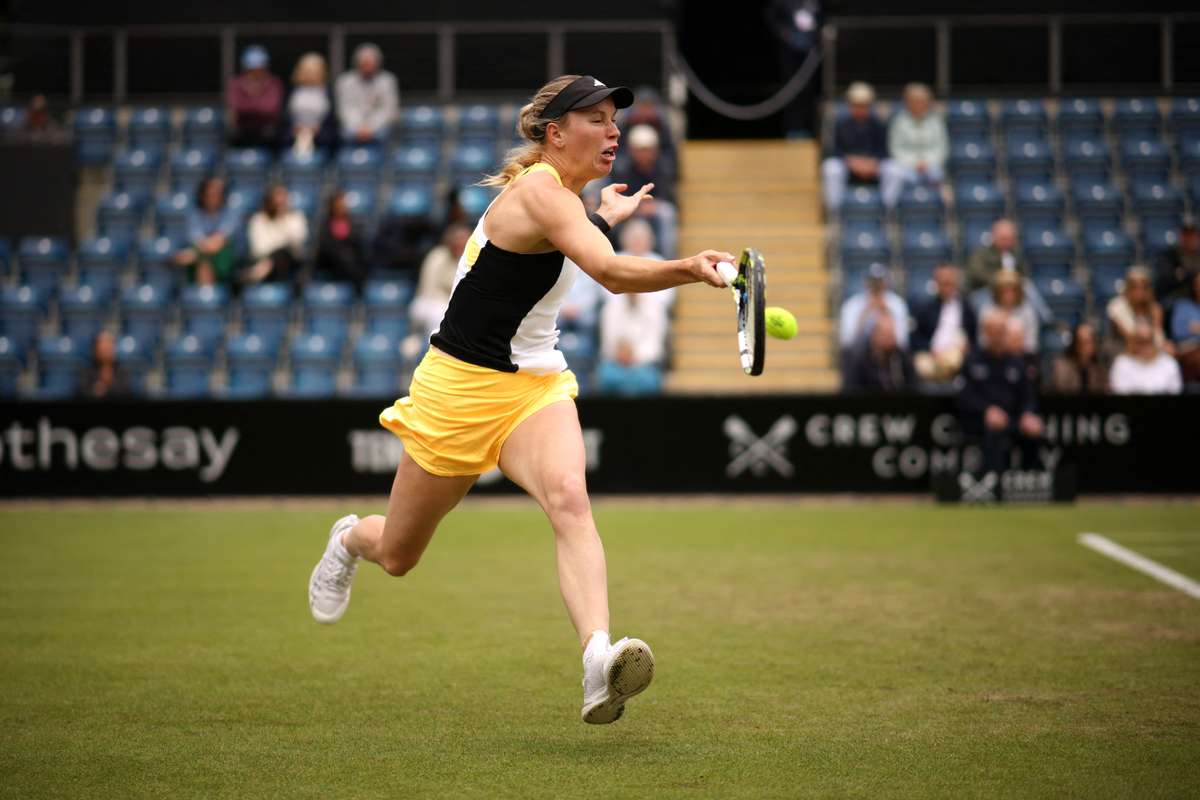 Wozniacki retires hurt after fall as Badosa is knocked out at Bad ...