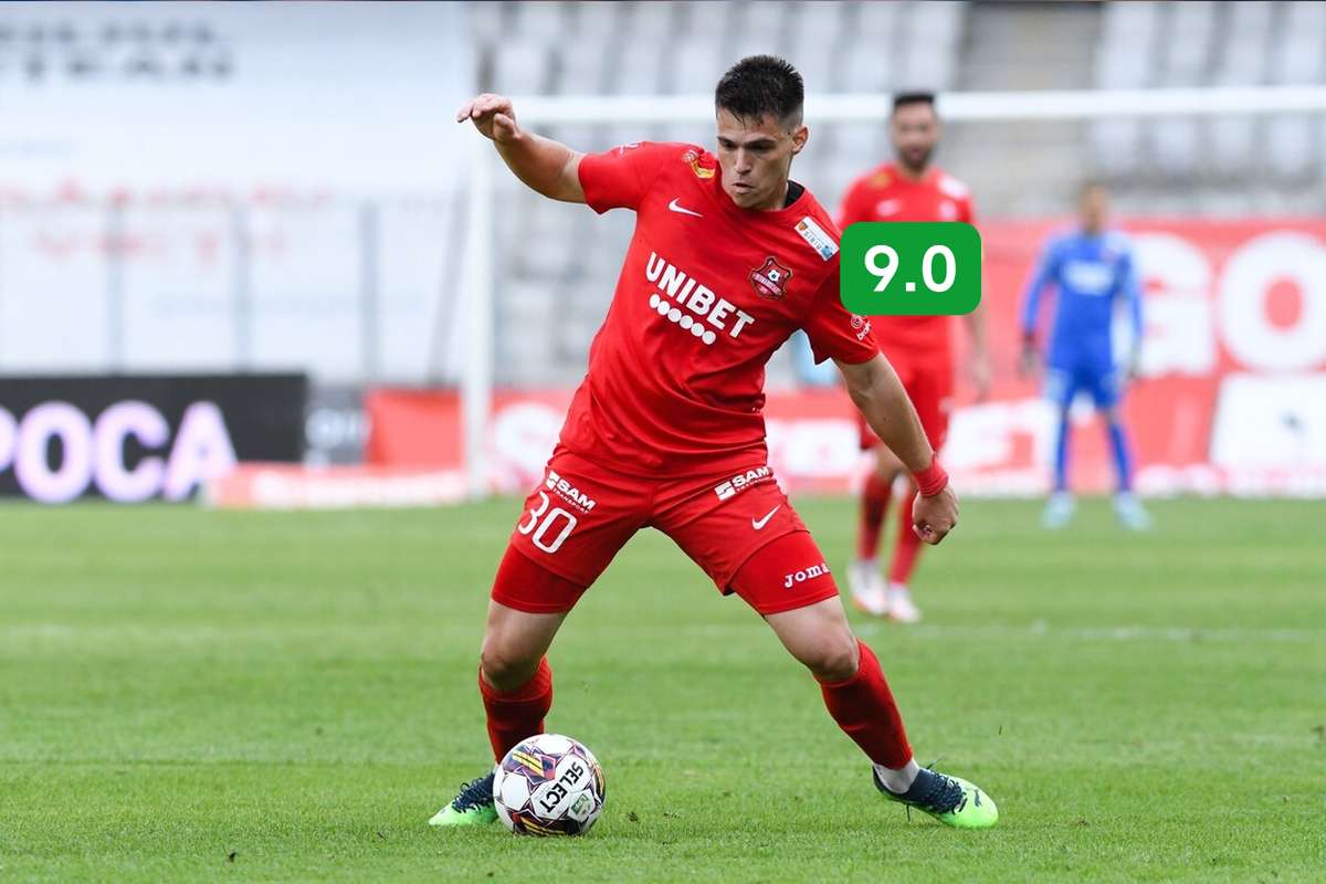 Echipa etapei cu numărul 9 din Superliga României, pe baza notelor ...