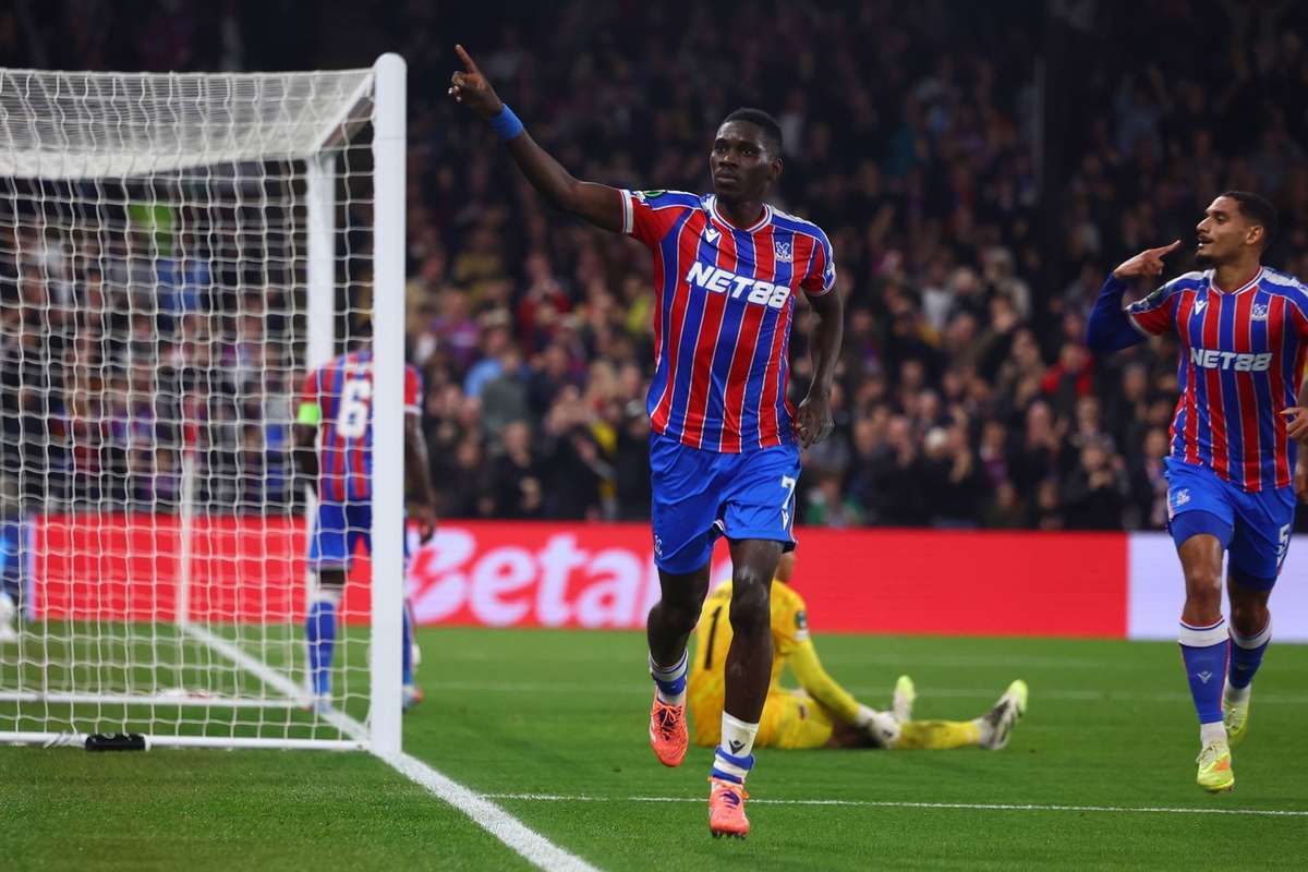 Sarr scores brace to guide Crystal Palace past AZ in Conference League ...