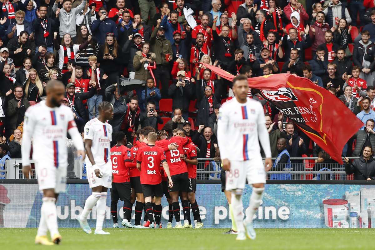 Rennes gâche la 1re de Blanc avec l'OL, Brest sombre à Nantes, Nice et ...