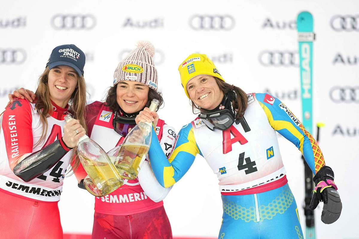 Hometown hero Scheib claims home win in giant slalom in Semmering ...