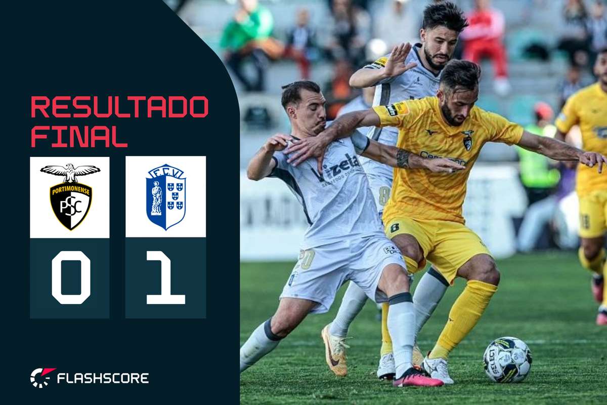 O castigo ao cair do pano: Vizela vence Portimonense (1-0) com golo de Guzzo aos 90+4 ...