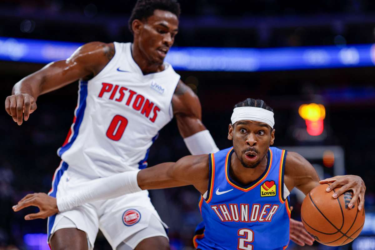 NBA: Los Thunder, líderes, pierden en casa de los Pistons, los peores ...