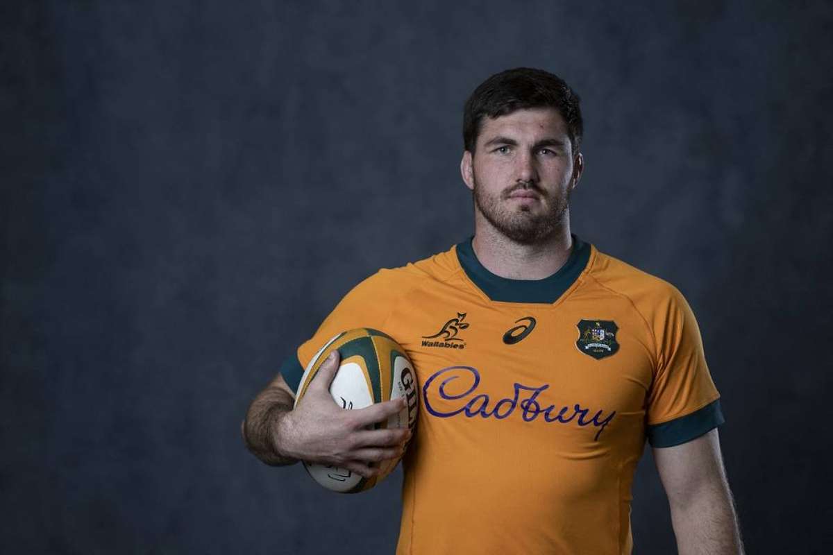 Liam Wright capitaine des Wallabies contre le Pays de Galles ...