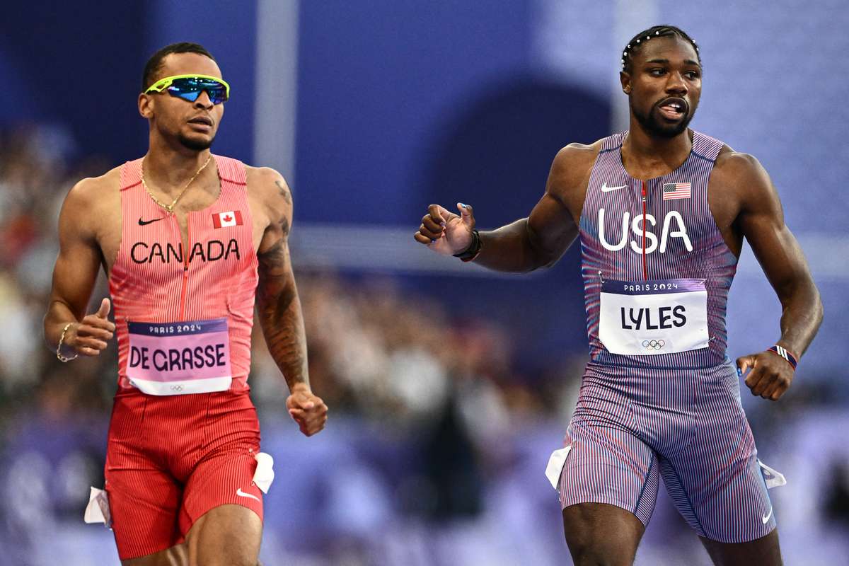 Juegos Olímpicos: Noah Lyles se pasea en su camino hacia la semifinal ...