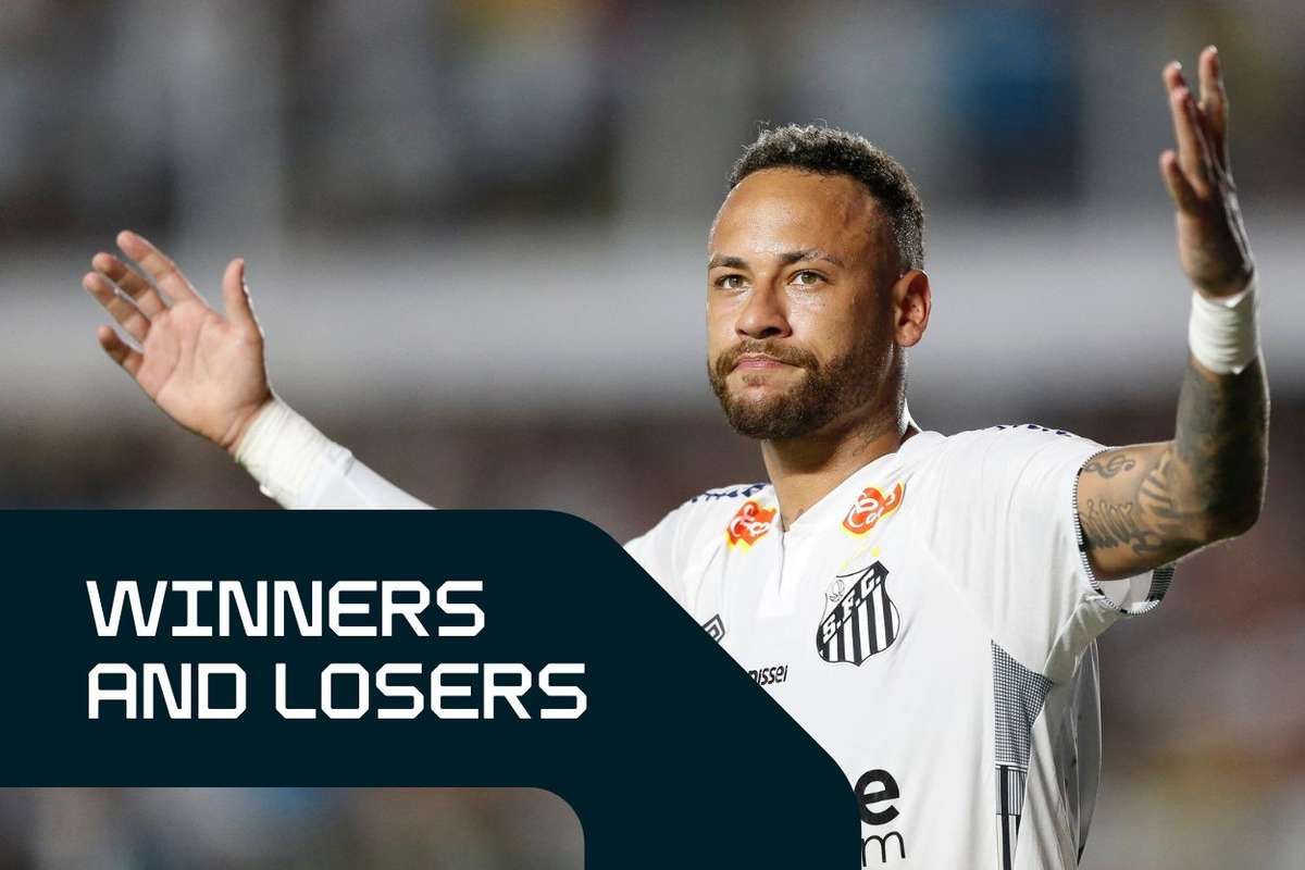 Winners and losers: Neymar back amongst the goals as United sink in the ...