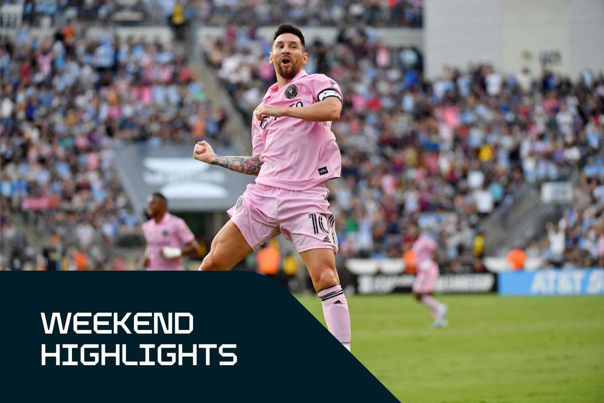 Highlights of the weekend: Lionel Messi heroics and a historical player ...