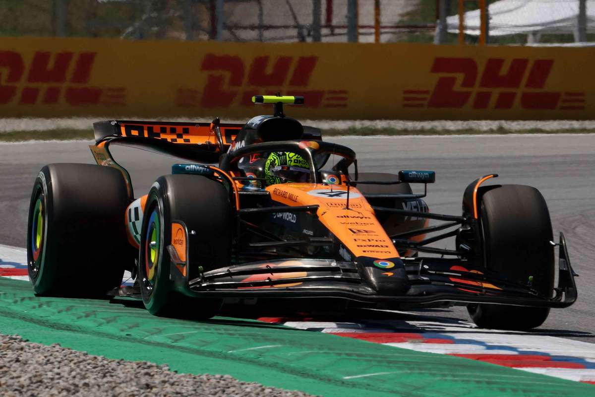 Lando Norris leads the way in Spanish Grand Prix first practice session ...