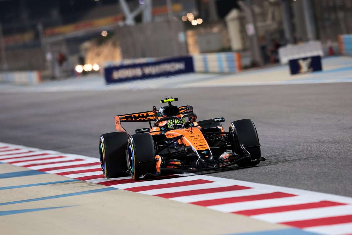 World champion Norris records fastest time in F1 pre-season testing ...