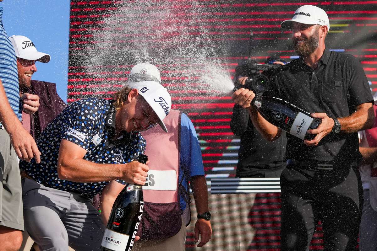 Los 4 Aces, liderados por Dustin Johnson, ganan el título por equipos ...