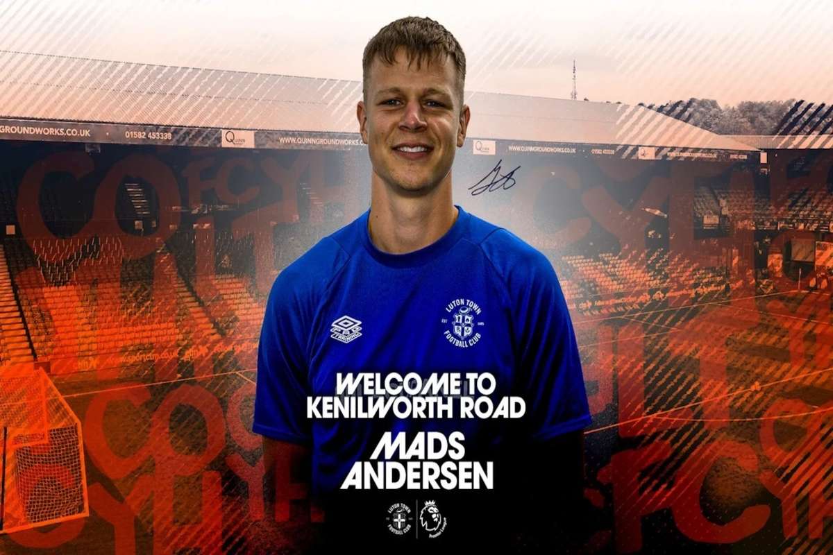 Luton Town announce defender Mads Andersen as second summer signing | Flashscore.co.za