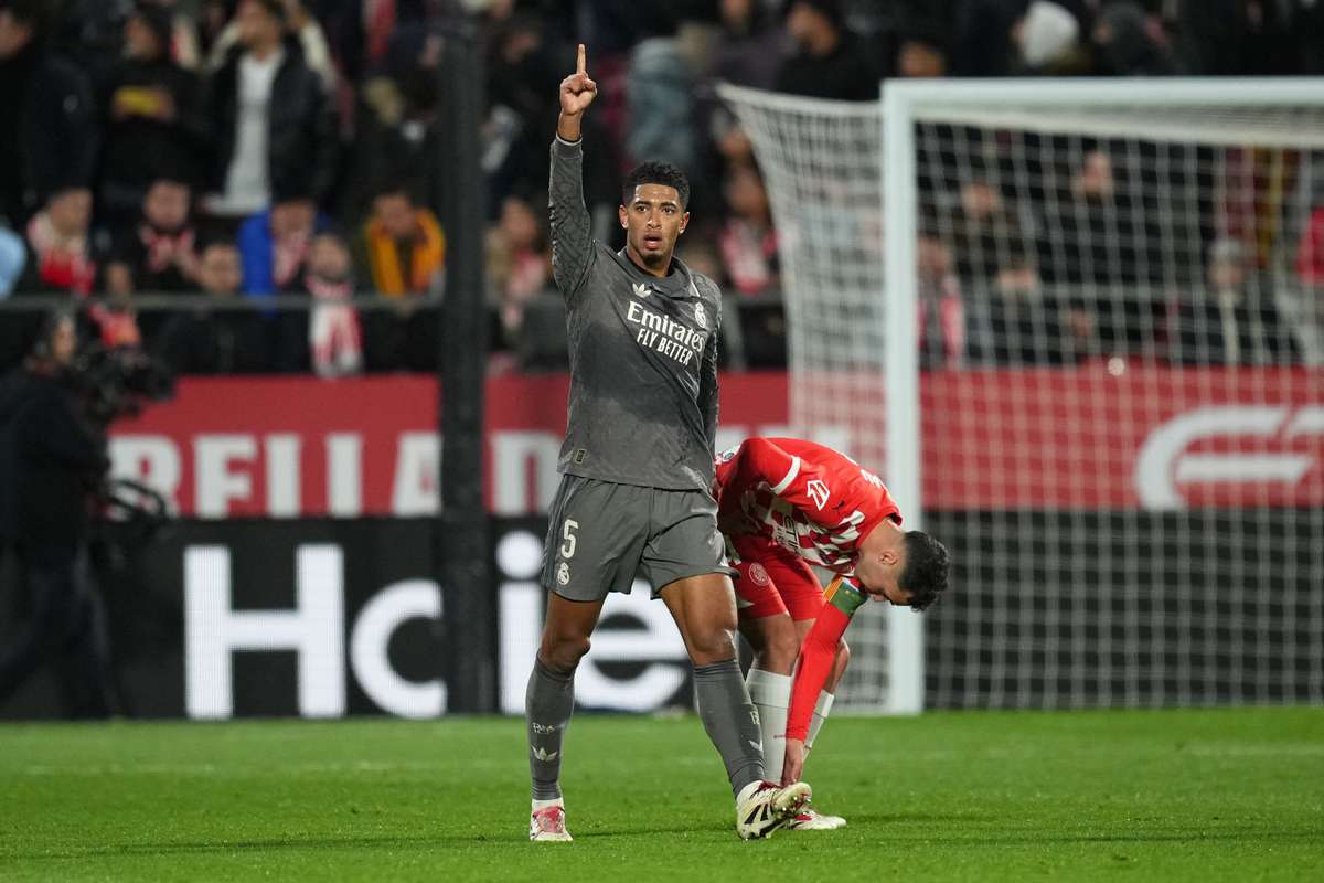 Liga : Le Real Madrid gagne à Girona : Mbappé frôle le rouge et marque ...