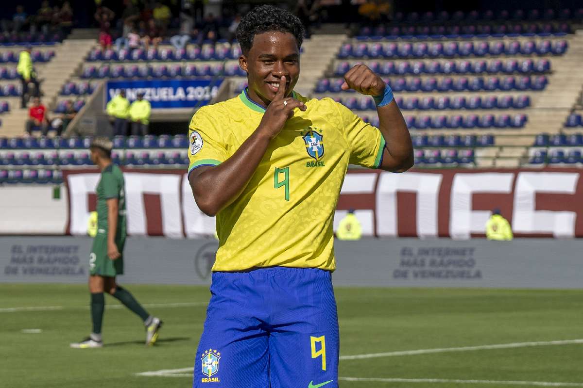 Endrick marca e Brasil estreia com vitória magra sobre a Bolívia no Pré ...