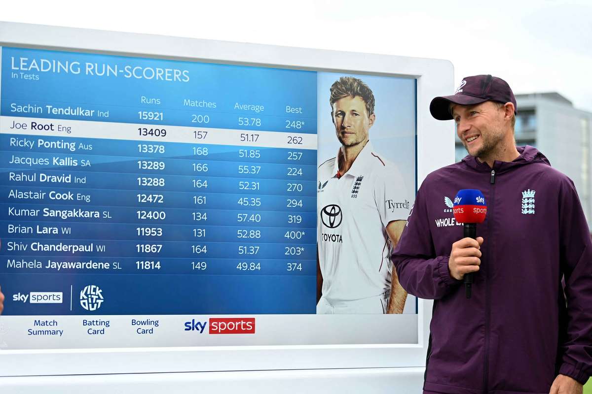 Joe Root bats aside hype as he closes in on Tendulkar's run-scoring record | Flashscore.dk