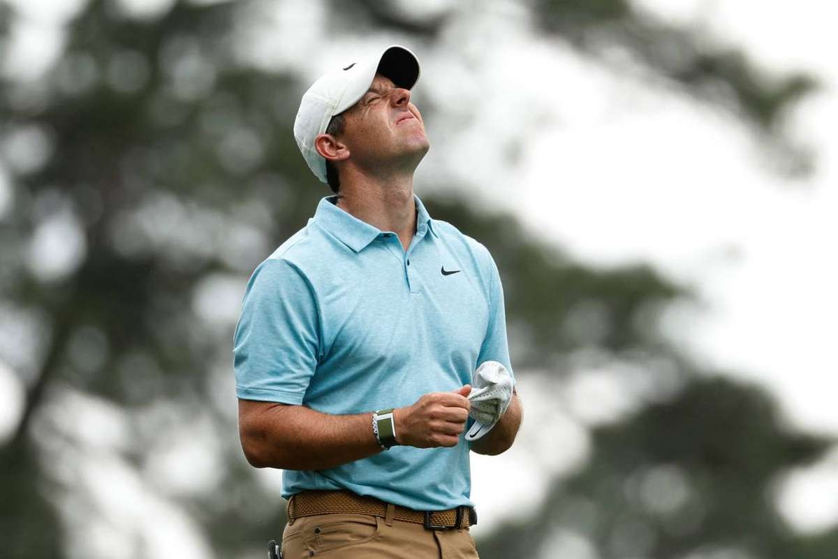 Rory McIlroy's Grand Slam bid gets off to slow start at the Masters ...