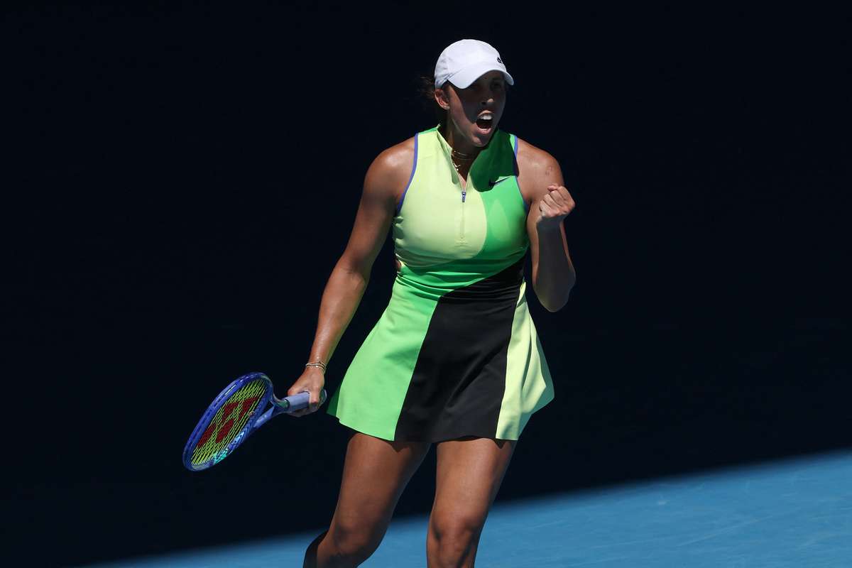 Madison Keys makes it 10 wins in a row at the Australian Open with ...