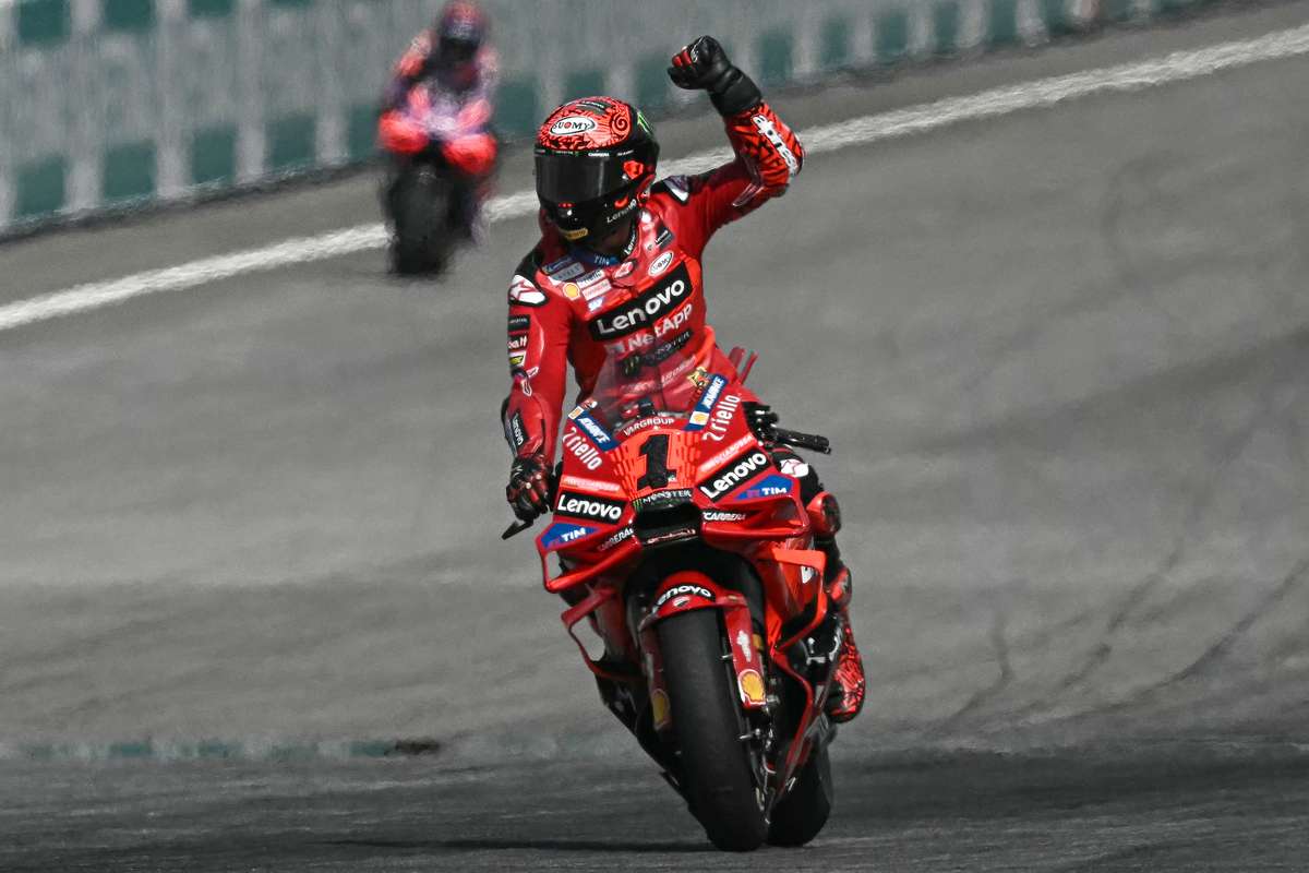 MotoGP : Francesco Bagnaia remporte le GP de Malaisie, devant le leader au général Jorge Martin ...