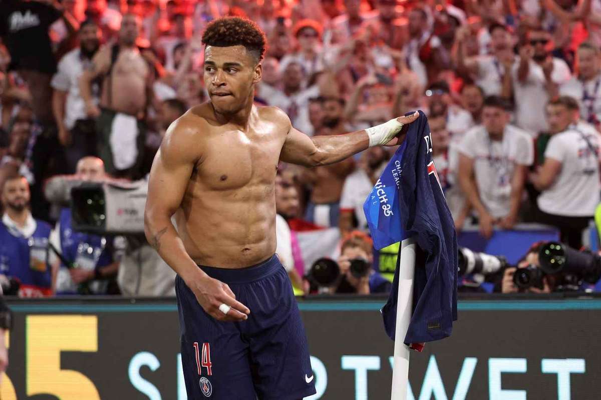 Desire Doue breaks record and matches Cristiano Ronaldo as PSG claim ...