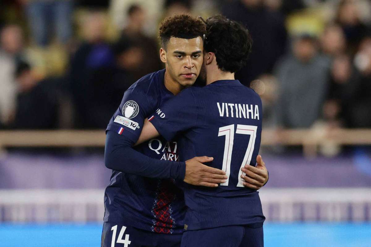 PSG come from two goals down to beat Monaco in Champions League play ...