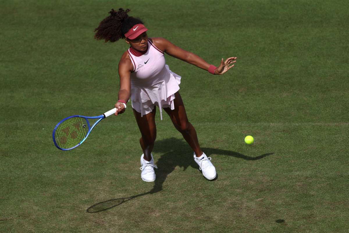 Osaka seals first grass court win of season after defeating Danilovic ...