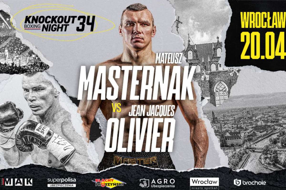 Mateusz Masternak wraca do Wrocławia. Jego rywalem będzie Jean Jacques ...