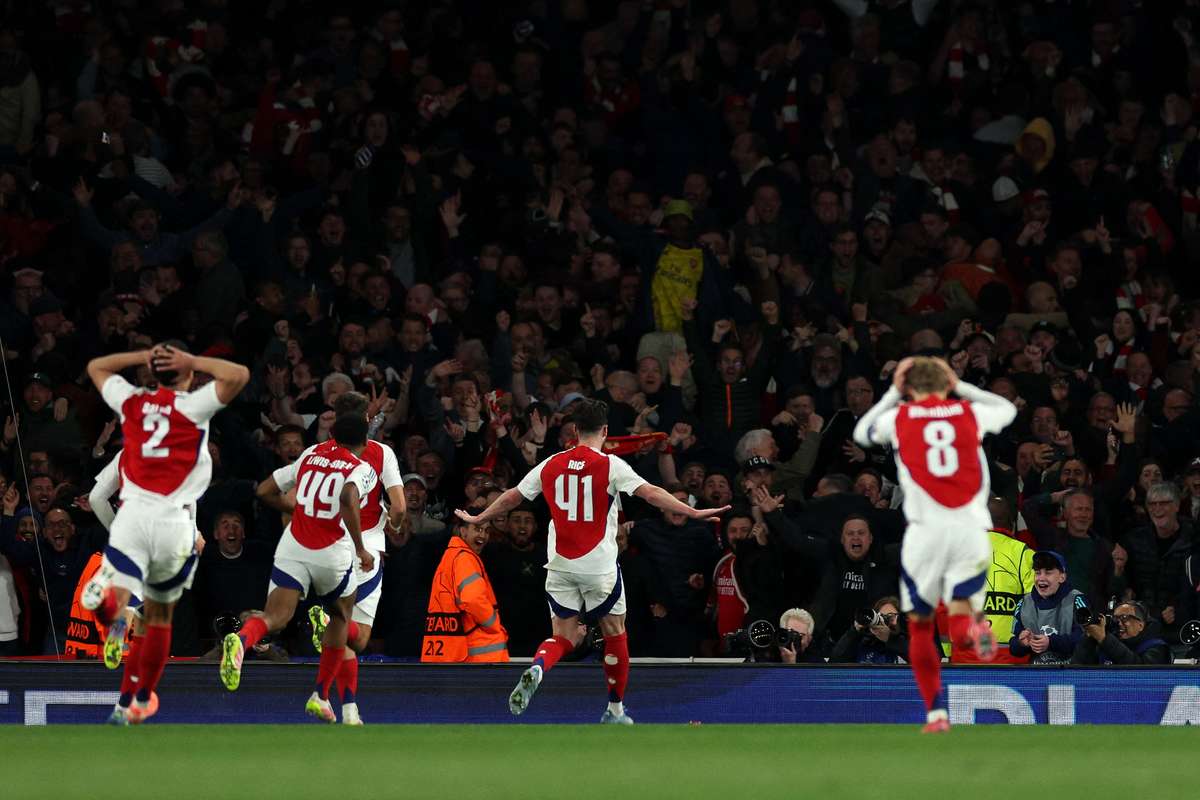 Super Rice at the double as Arsenal decimate Real Madrid ...
